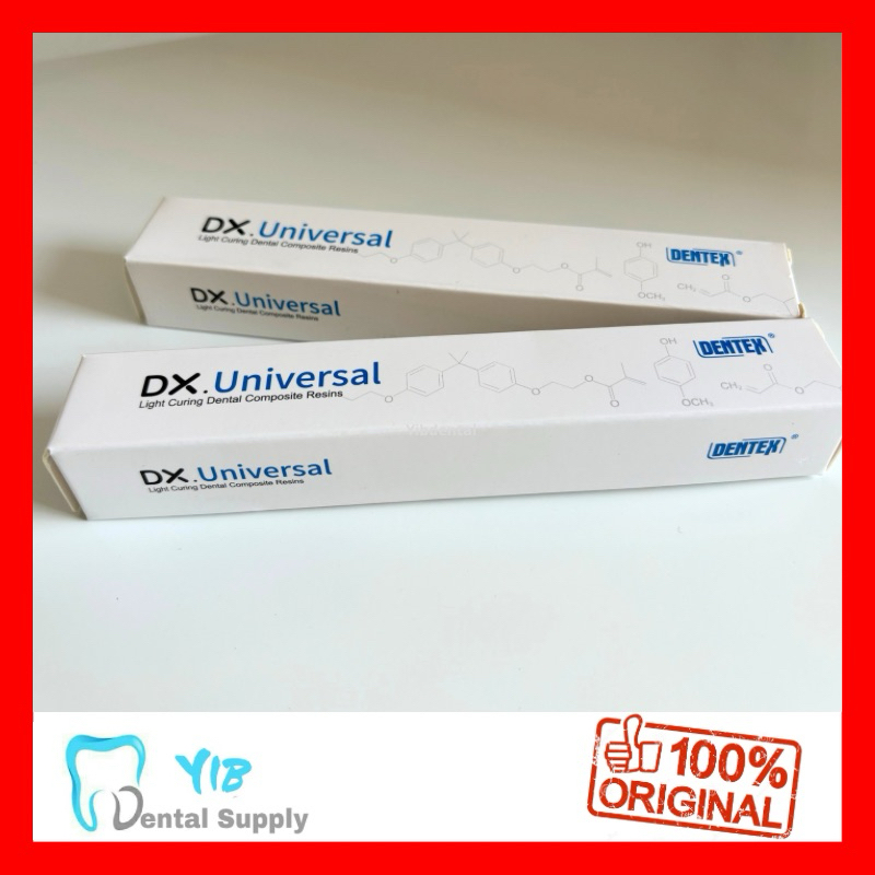 Jual Composite dentex DX Universal / komposit Dentex dental / komposit A1, A2, A3 | Shopee Indonesia