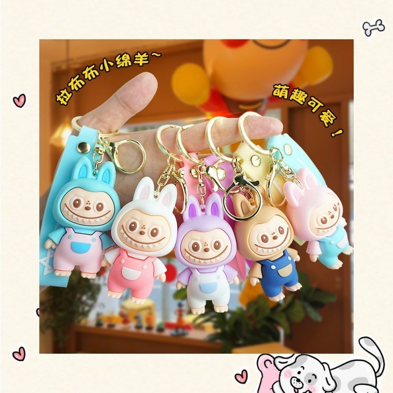 Jual Gantungan Kunci LABUBU Doll Strap Boom / Ganci Karakter Labubu New ...