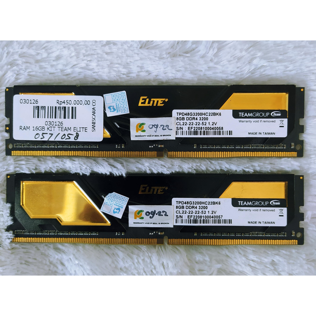 Jual RAM PC merk Team Elite 16GB Kit DDR4 3200Mhz Normal | Shopee Indonesia