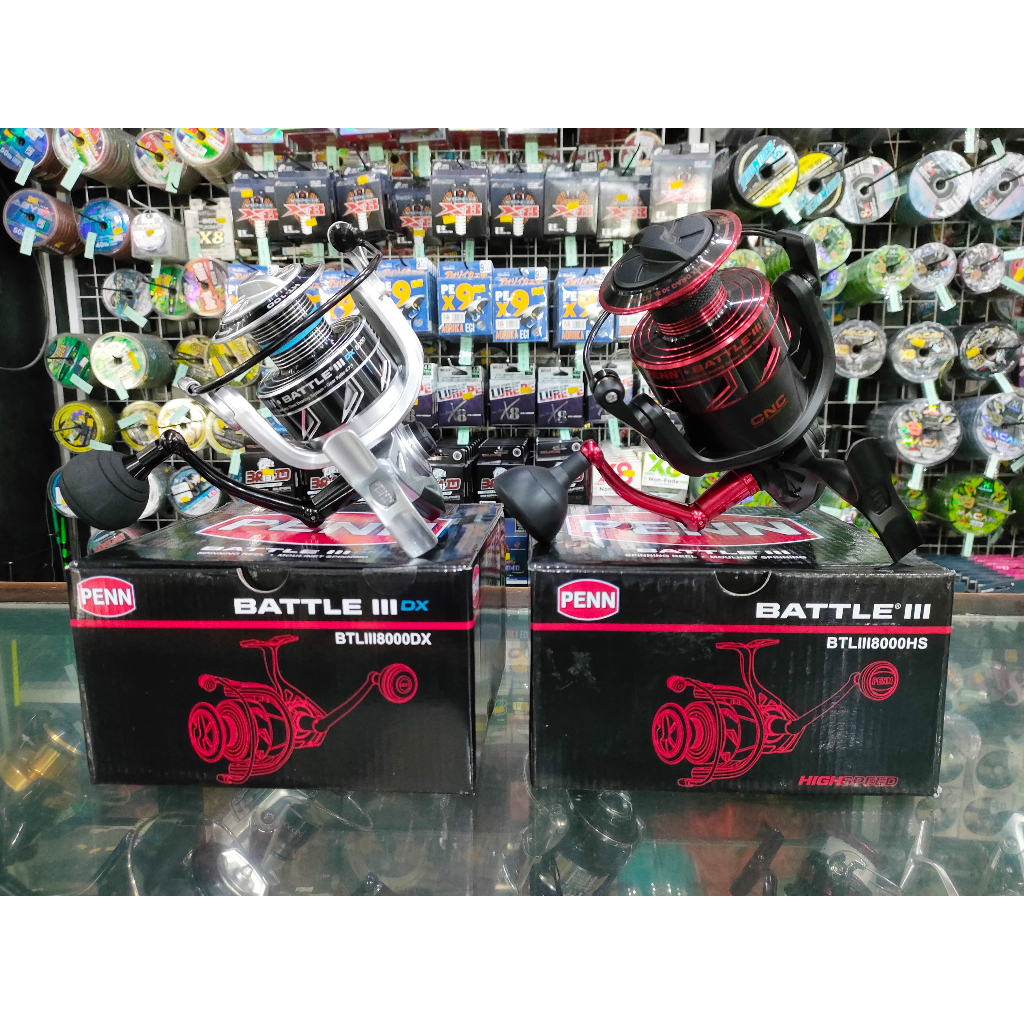 Jual REEL PENN BATTLE III 8000HS, REEL PENN BATTLE III 8000DX, ORIGINAL ...