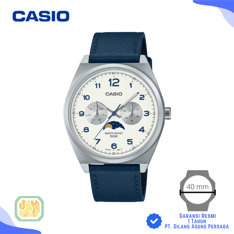 Jual JAM TANGAN PRIA CASIO MTP-M300L-7A ORIGINAL - MTP M300L 7AVDF BIRU ...