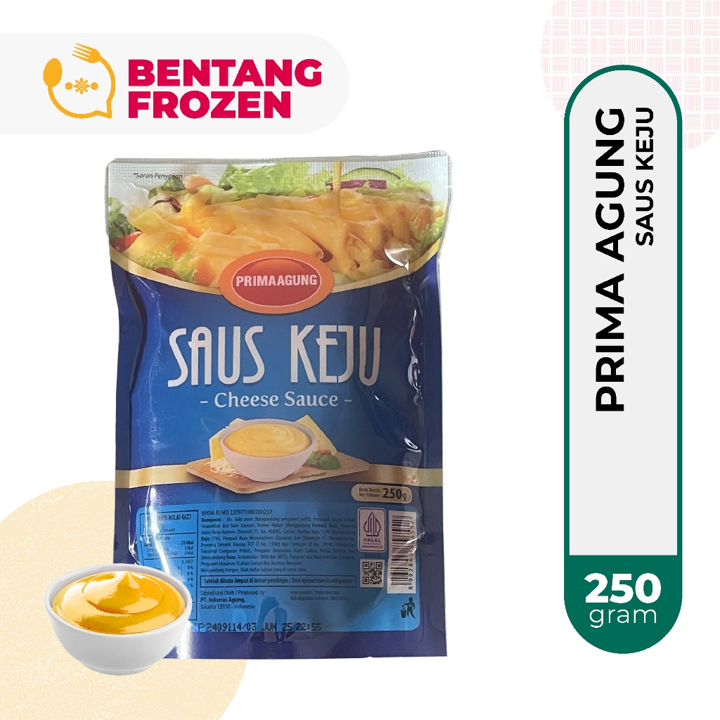 Jual Prima Agung Saus Keju 250gr | Shopee Indonesia