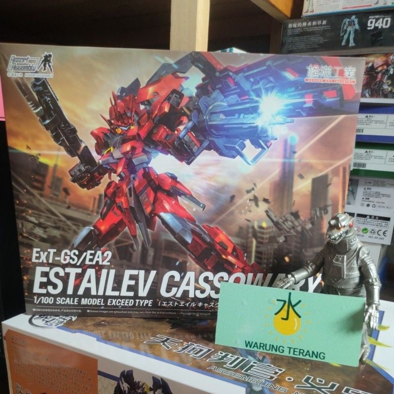 Jual Orange cat industry Estailev Cassowary model kit MG 1/100 | Shopee ...