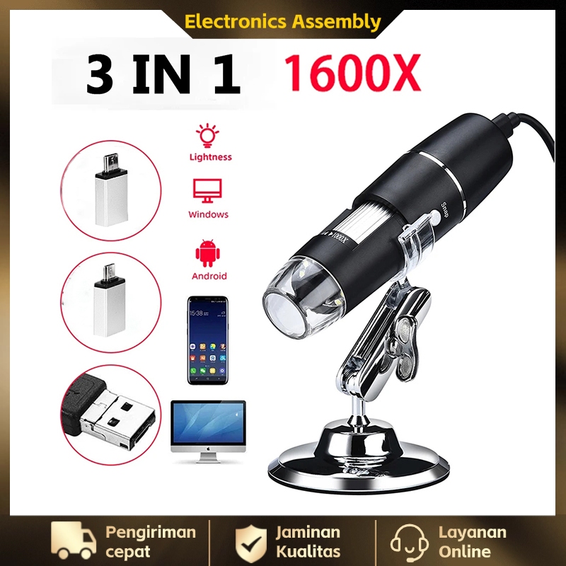 Jual Pembesar Mikroskop Zoom Monokuler Digital Elektronik Magnifier ...