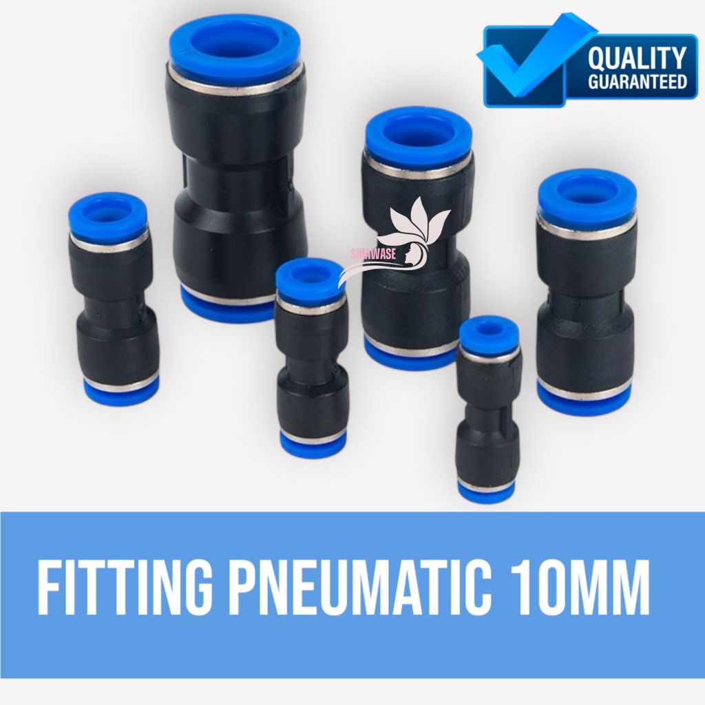 Jual Fitting type PU 10mm Fitting lurus selang ke selang ukuran ...