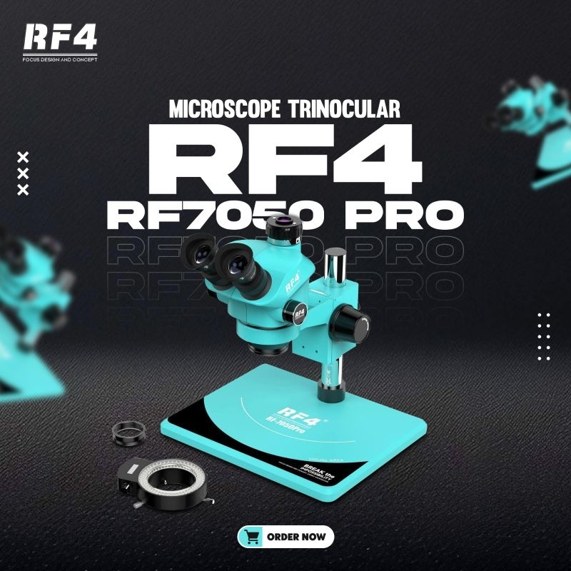 Jual MIKROSKOP TRINOCULAR RF4 (RF7050 PRO) | Shopee Indonesia