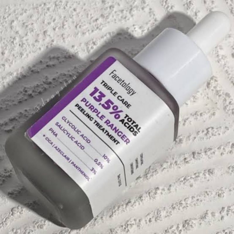 Jual Facetology Triple Care 13,5% Total Acid Purple Ranger Peeling ...