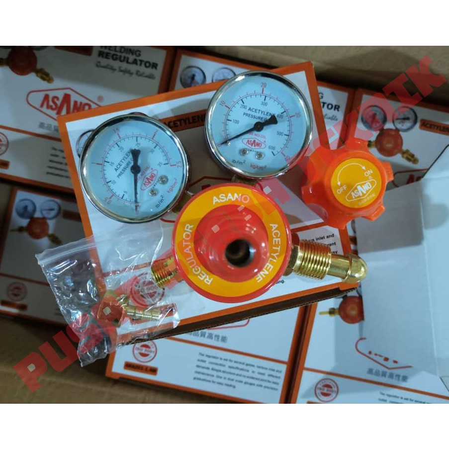 Jual Dijamin Ori REGULATOR LAS ACETYLENE ASANO REGULATOR ACETYLENE ...