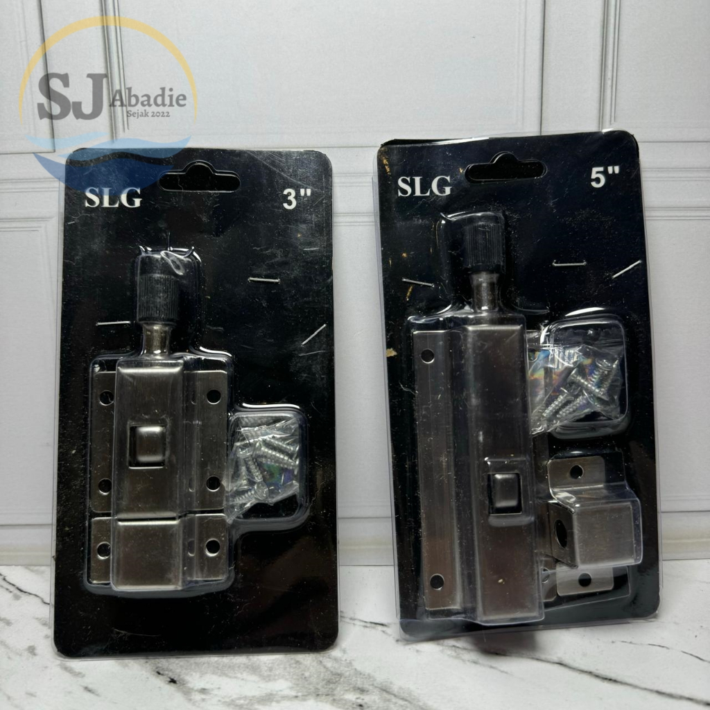 Jual (1 PC) SOLIGEN Grendel Tekan Pencet Anti Karat 3 5 Inch - Grendel ...