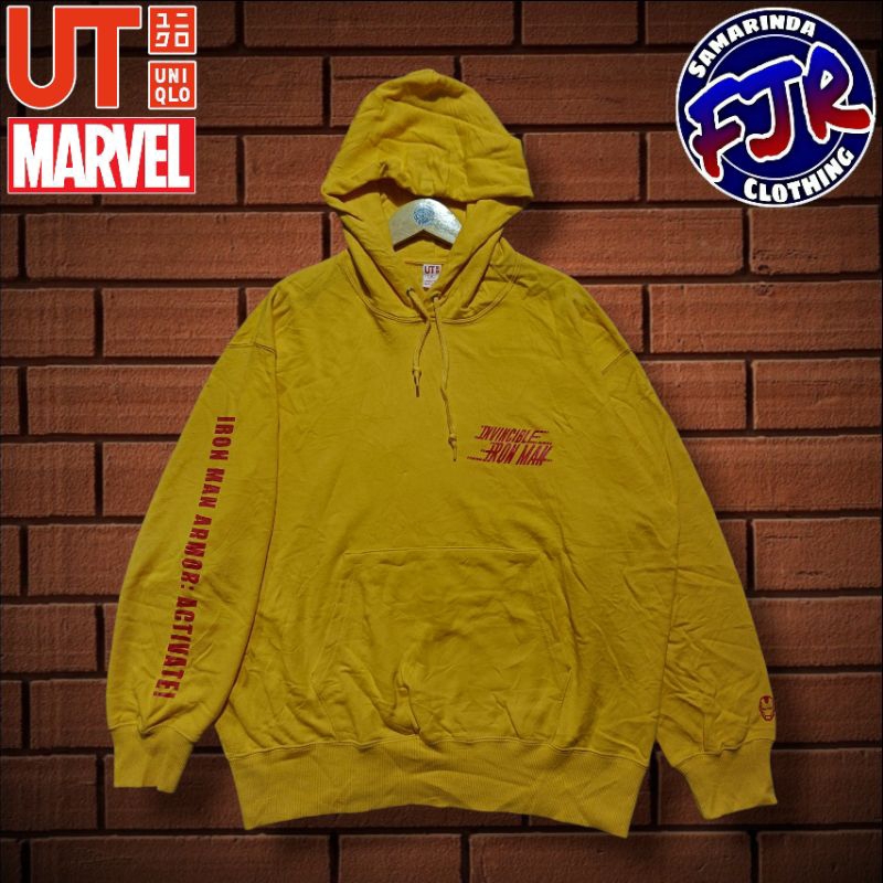 Jual UT Uniqlo x Marvel Invincible Iron Man Hoodie Oversize | Shopee ...