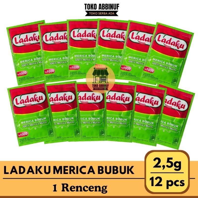 Jual 12 PCS - LADAKU MERICA BUBUK SACHET ( 1 RENCENG ) | Shopee Indonesia