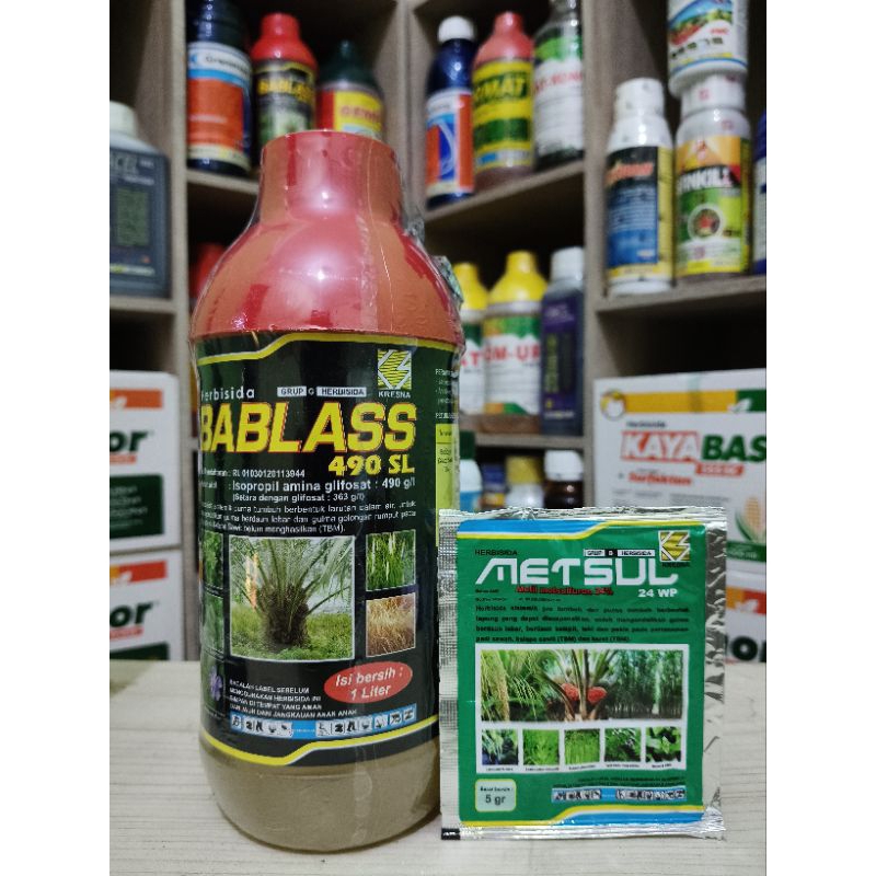 Jual Bablass 490SL - 1L Herbisida Sistemik Racun Rumput Liar | Shopee ...
