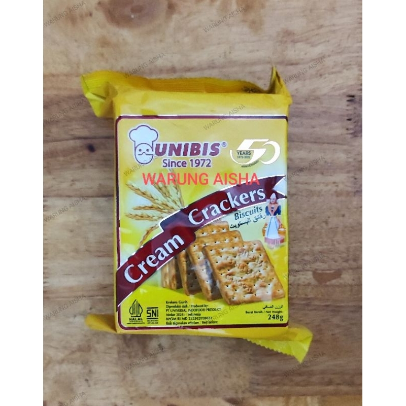 Jual Biskuit Cream Crackers Unibis 248 gr rev2 | Shopee Indonesia