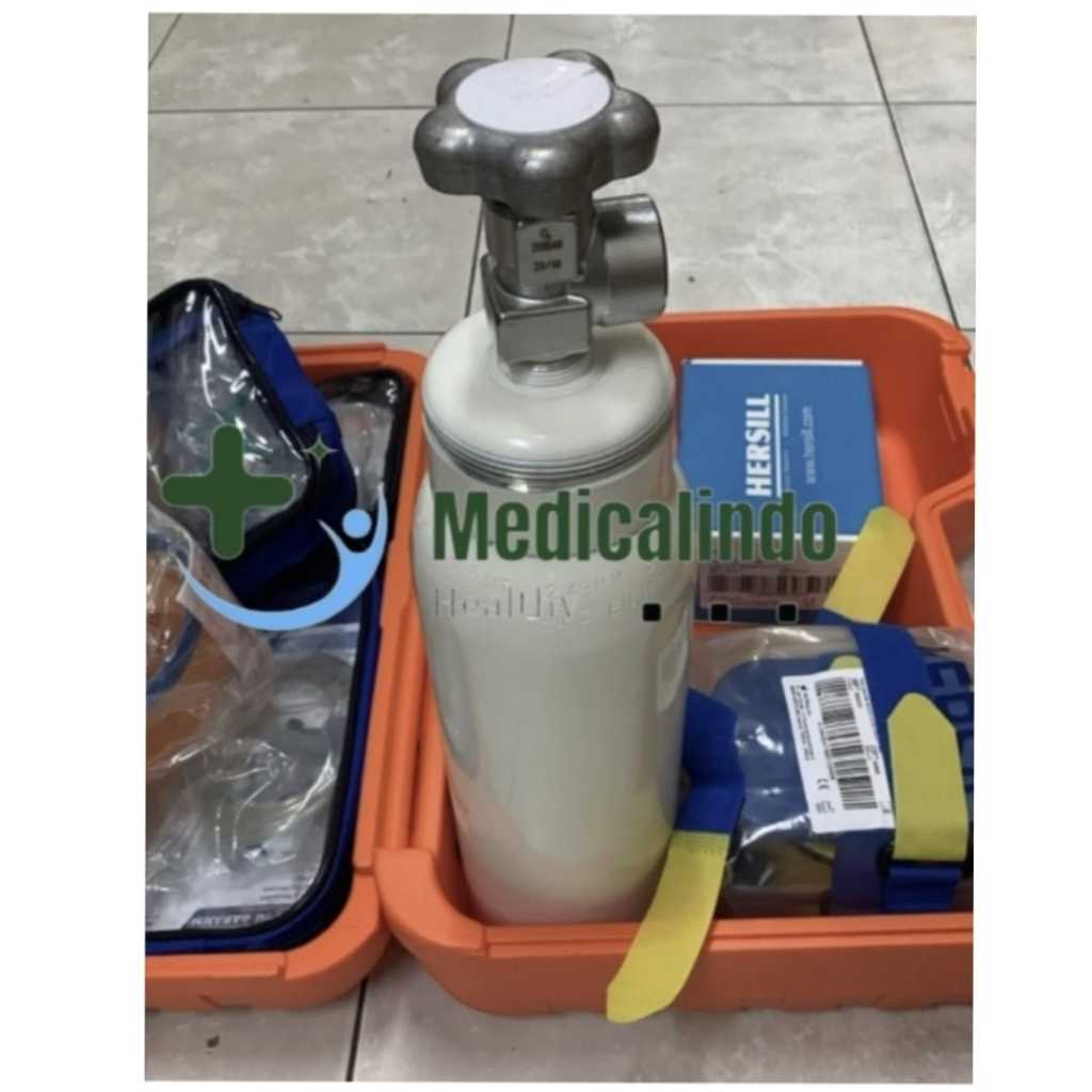 Jual Tabung O2 Oksigen Portable Oxygen Emergency Aluminium Koper ...