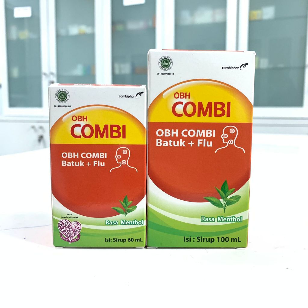 Jual OBH COMBI Batuk Plus Flu Dewasa - Obat Panas, Pilek, Batuk ...