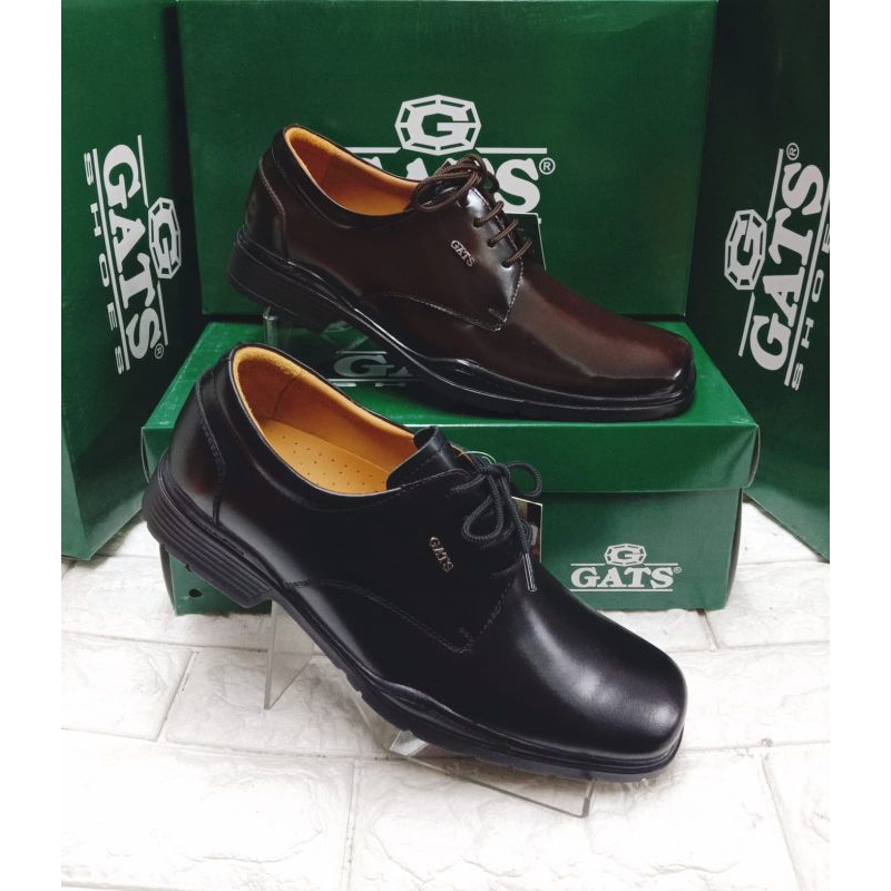 Jual Sepatu pantofel kulit GATS NH 2001 original | Shopee Indonesia