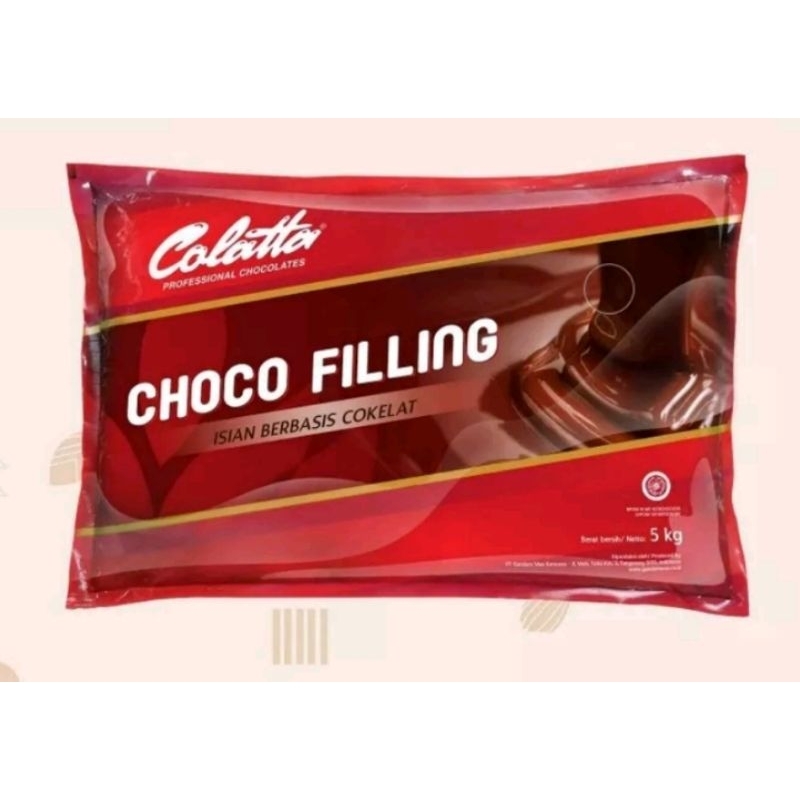 Jual Colatta choco filing 1kg Repack | Shopee Indonesia