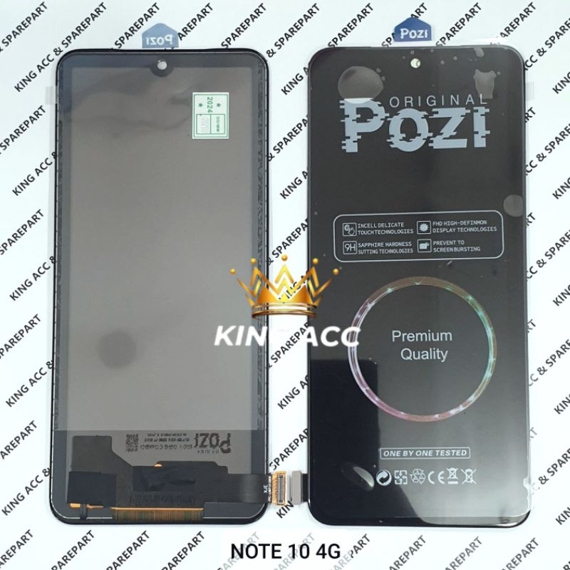 Jual ORIGINAL POZI LCD TOUCHSCREEN XIAOMI REDMI NOTE 10 4G / NOTE 10S ...