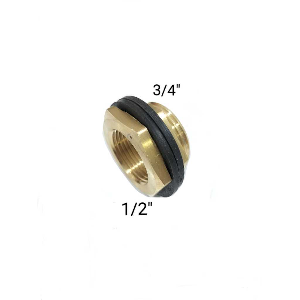 Jual Mur Toren/Verlop Ring Water Tank/flock ring tangki air 1/2 x 3/4 ...