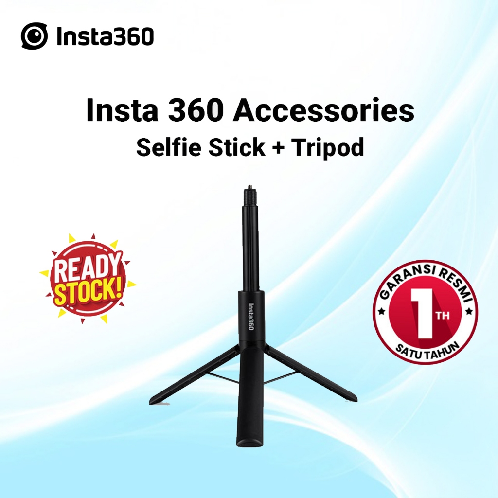 Jual Insta 360 X2 X3 Ace Pro ACC Invisible Selfie Stick Tripod 2 in 1 ...