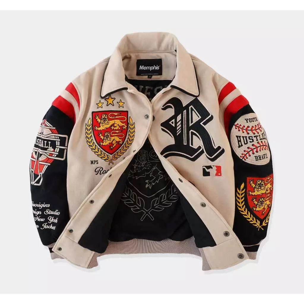 Jual VARSITY JACKET - ROCHESTER [limited edition] | Shopee Indonesia