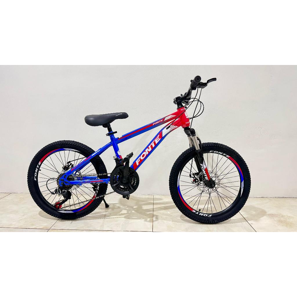 Jual Sepeda Gunung mtb 20 fonte rider 21 Speed fork suspensi untuk anak ...