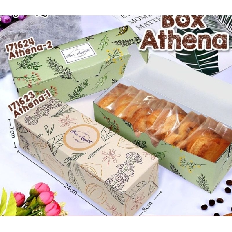 Jual Athena Box Cookies Box Kue Bolu Box Kuker Box Imlek Box natal Box ...