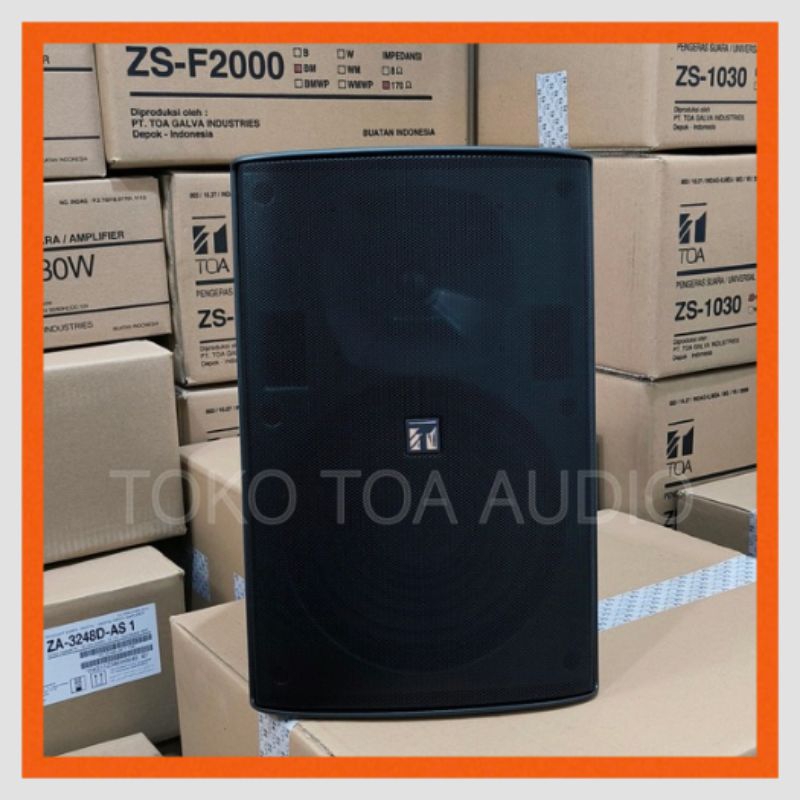 Jual Speaker box Toa ZS F2000BM Z SF2000 BM speaker dinding masjid - HITAM | Shopee Indonesia