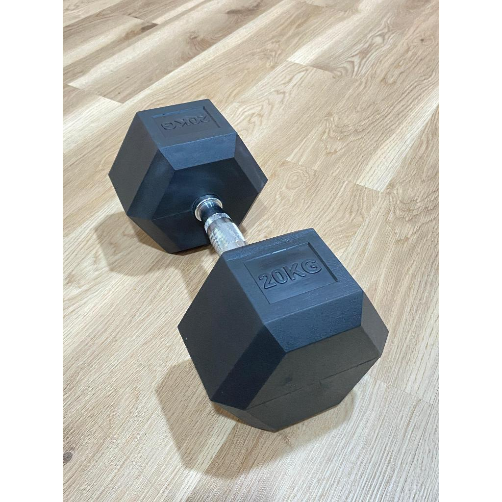 Jual POTENCE HEXAGON 15-20 Dumbell Dumble barbel hexagonal 15kg-20kg ...