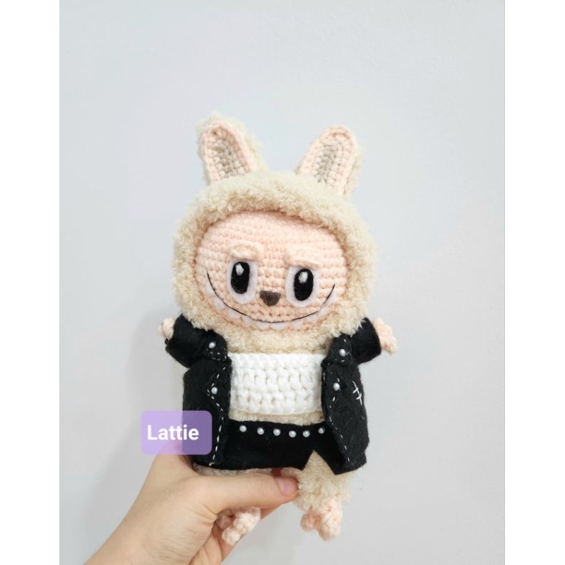 Jual HANDMADE LABUBU ROSÈ APT/LABUBU ROSE BALCKPINK/LABUBU POP MART THE ...