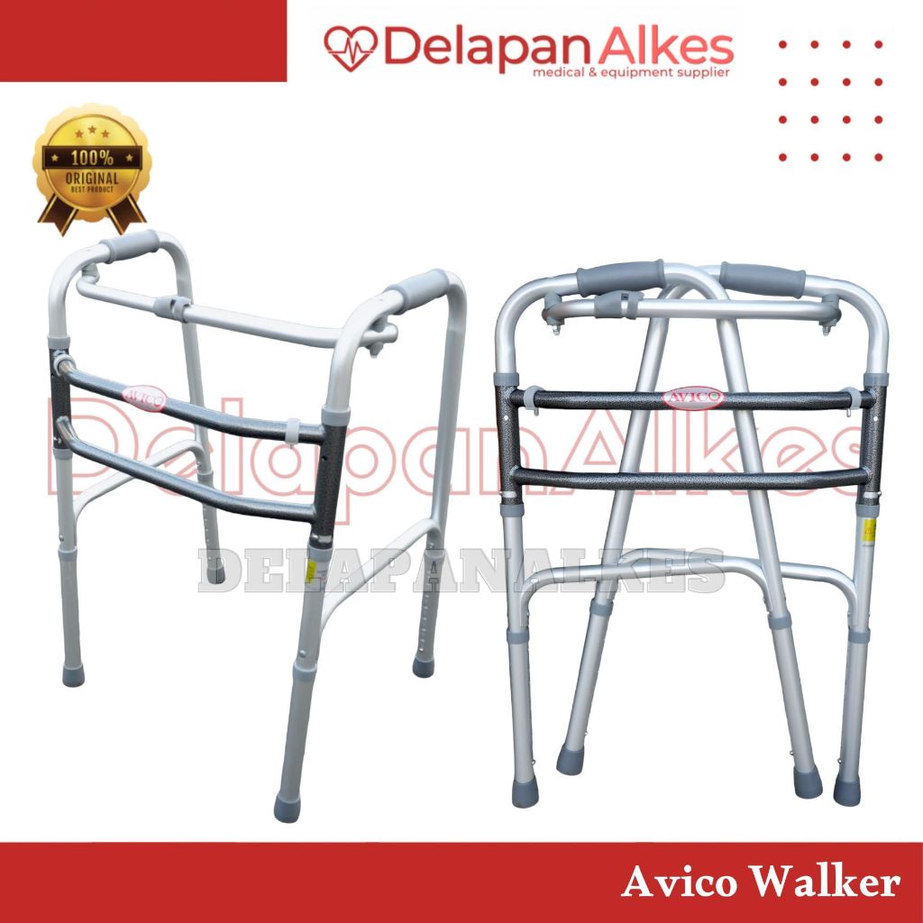 Jual Avico Walker Standar Tongkat Jemuran Alat Bantu Jalan Orang Tua ...