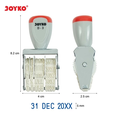 Jual (1 Pcs) JOYKO Date Stamp / Stempel Tanggal Lunas / Tanggal ...