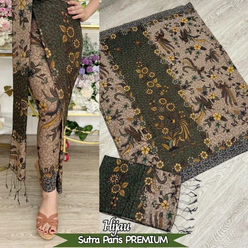 Jual KAMEN SUTRA PARIS PREMIUM SET SELENDANG MOTIF BATIK ATBM FREE SIZE ...
