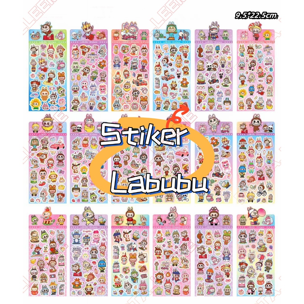 Jual Stiker blink labubu Stiker kuromi lucu | Shopee Indonesia