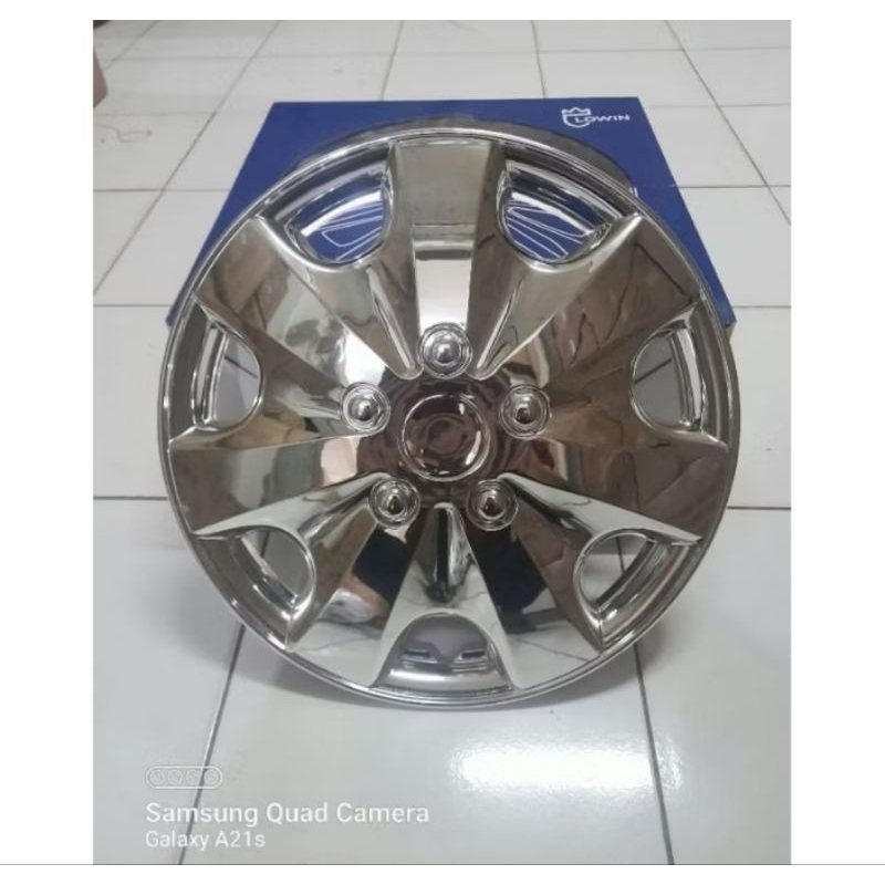 Jual Wheel Dop Cover Velg Standar Kaleng Dop Roda Mobil Universal Ring ...