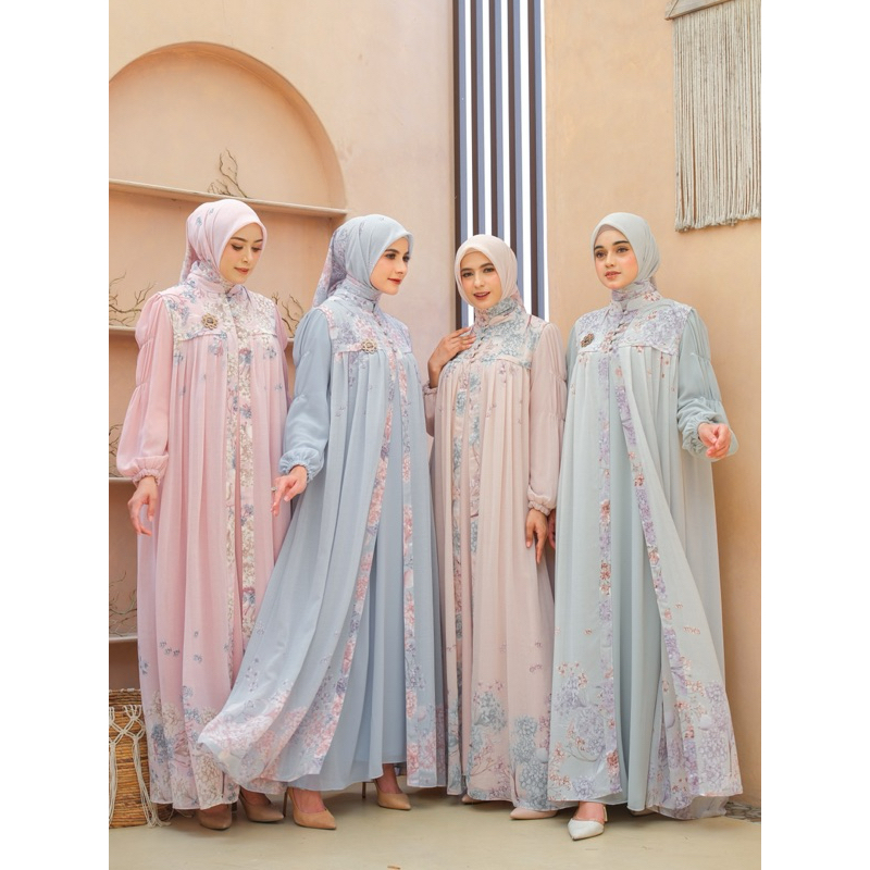 Jual ARUMI SET GAMIS PREMIUM |SET HIJAB TERBARU | GAMIS PREMIUM | SET ...