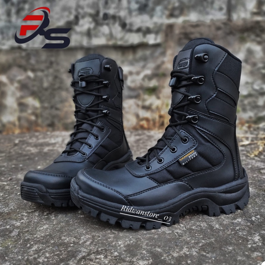 Jual Sepatu Boots PDL Caanggo Terlaris Sepatu PDL Tactical Tni Polri ...