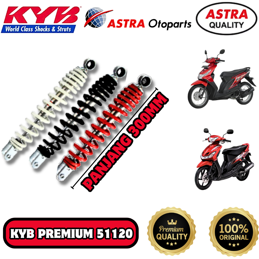 Jual SHOCKBREAKER SHOCK BELAKANG MOTOR VARIO BEAT SCOOPY SPACY KARBU, SHOCK KAYABA KYB KYOS ...