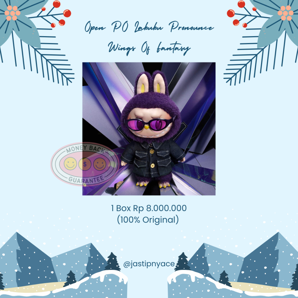 Jual Popmart Labubu Pronounce Wings Of Fantasy | Shopee Indonesia