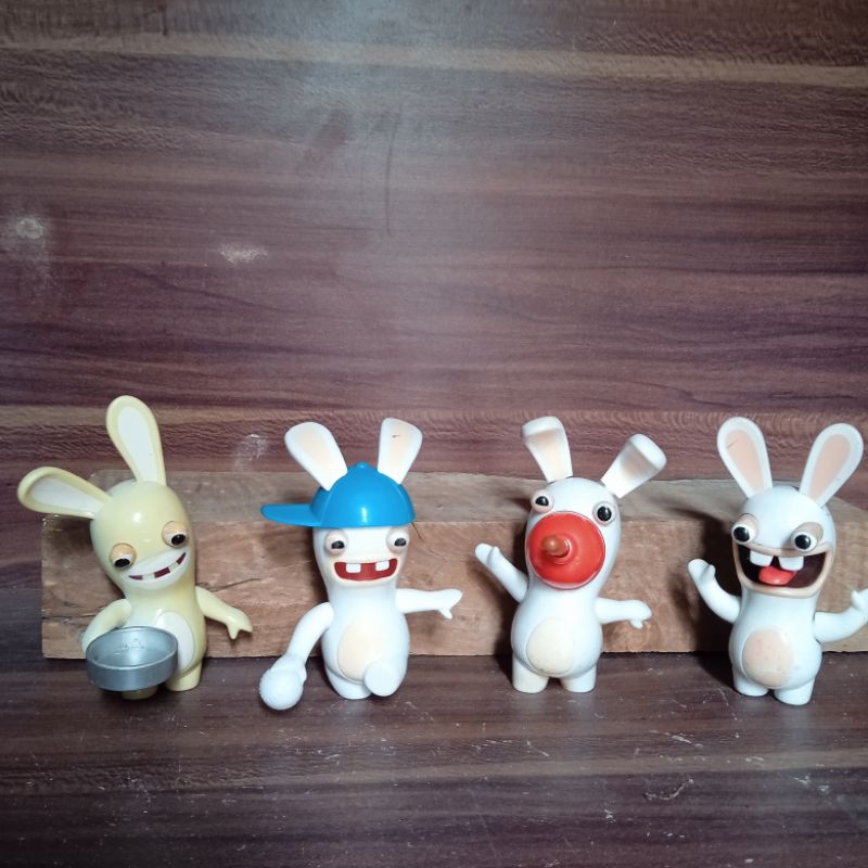 Jual kfc toys rabbid invasion full set | Shopee Indonesia