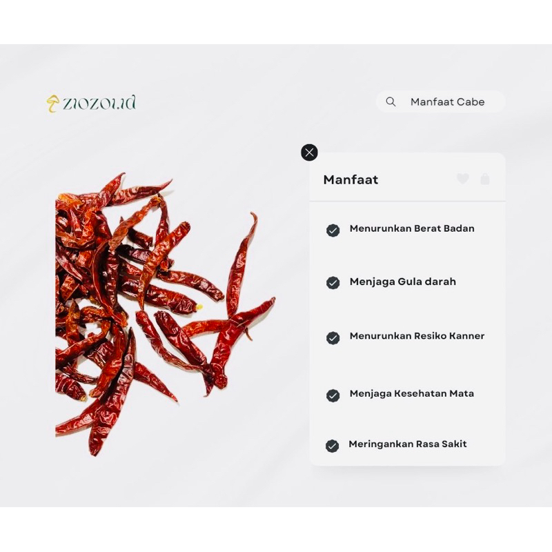 Jual Cabe Teja Kering Super Pedas / Cabe Japlak Kering | Shopee Indonesia