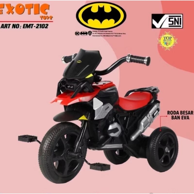 Jual Sepeda Roda Tiga Exotic ET 2102 Model Motor ET2102 Gowes ET-2102 ...