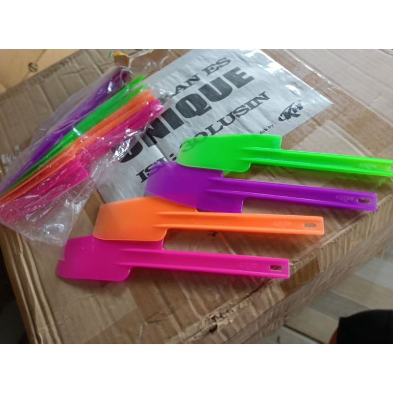 Jual spatula Plastik Besar / spatula besar kh dear | Shopee Indonesia