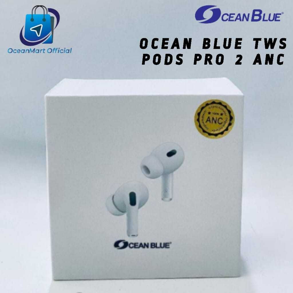 Jual Earphone Headset Bluetooth TWS Pods Pro 2 ANC Wireless Super Bass ...
