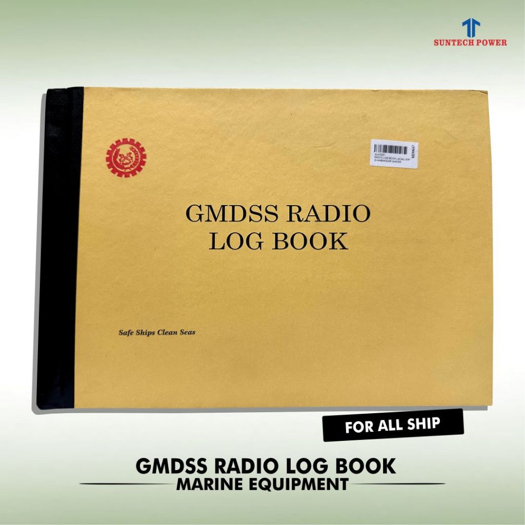 Jual Radio Log Book GMDSS Kapal Legalisir Cap Syahbandar Buku Jurnal ...
