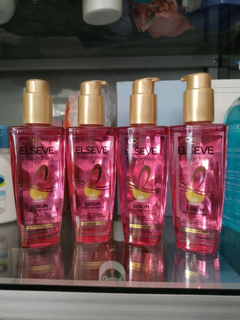 Jual L'Oreal Paris Elseve Extraordinary Oil Pink Eclat Imperial Hair ...