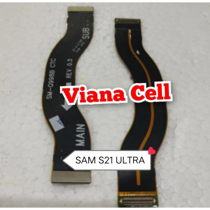 Jual FLEXIBLE MAINBOARD BOARD LCD SAMSUNG S21 ULTRA G998 G998F ORIGINAL ...