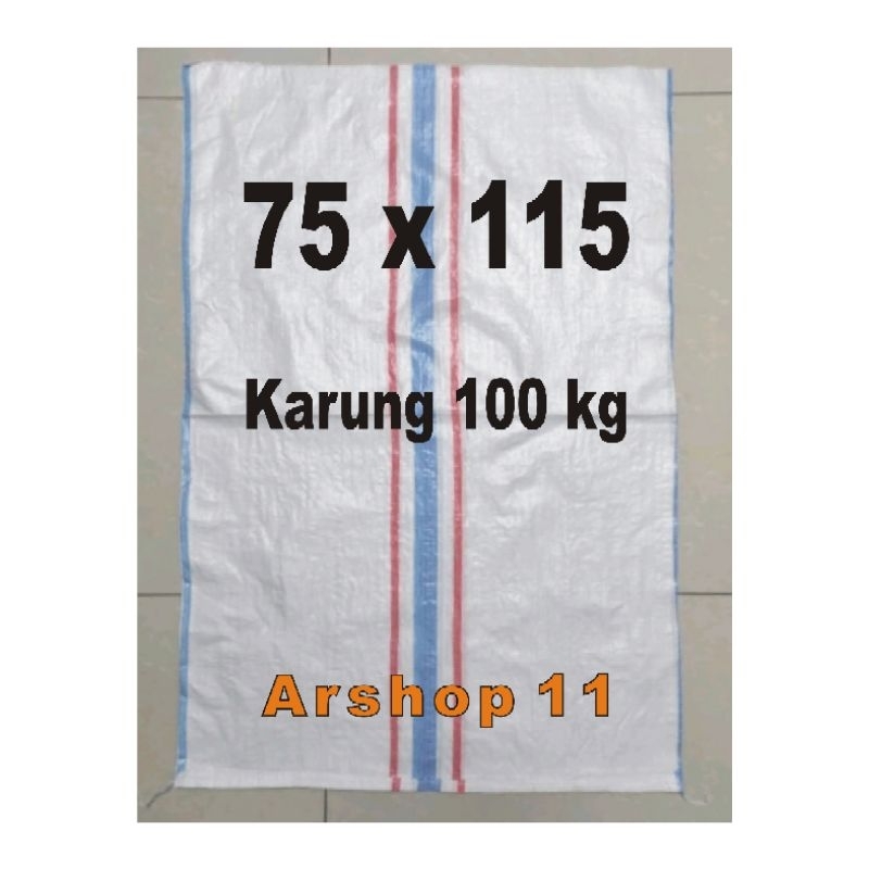 Jual Karung 100 kg , Karung Bal , Karung Baru 75x115 cm | Shopee Indonesia