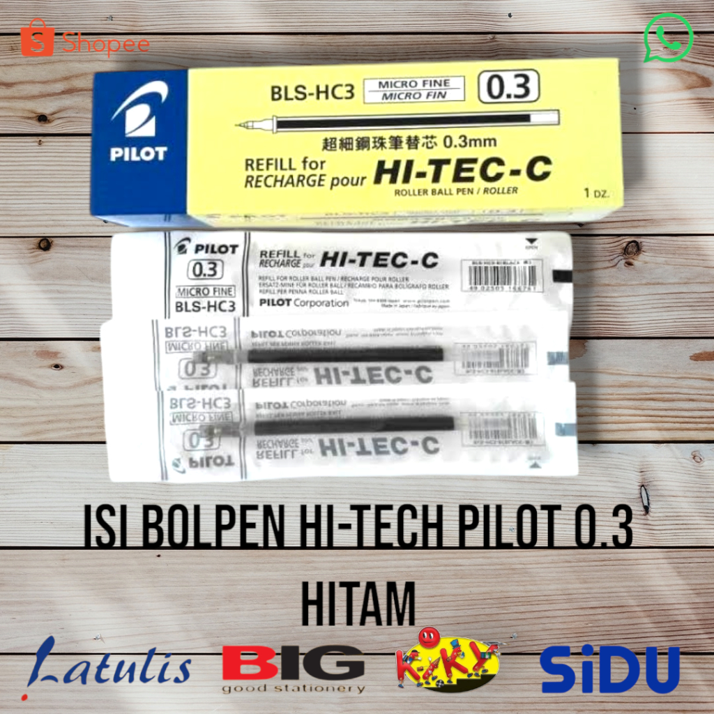 Jual Isi Bolpen Hi-Tech Pilot | Shopee Indonesia