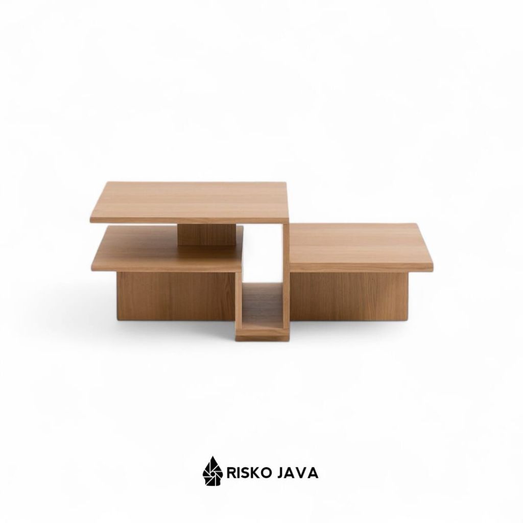 Jual Meja Ruang Tamu / Meja Kayu Jati Persegi Panjang / Coffee Table ...